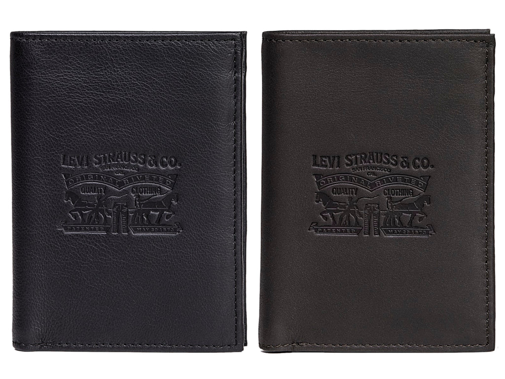 Mens Levi's 'Two Horse'Vertical Coin Wallet – Eon Clothing